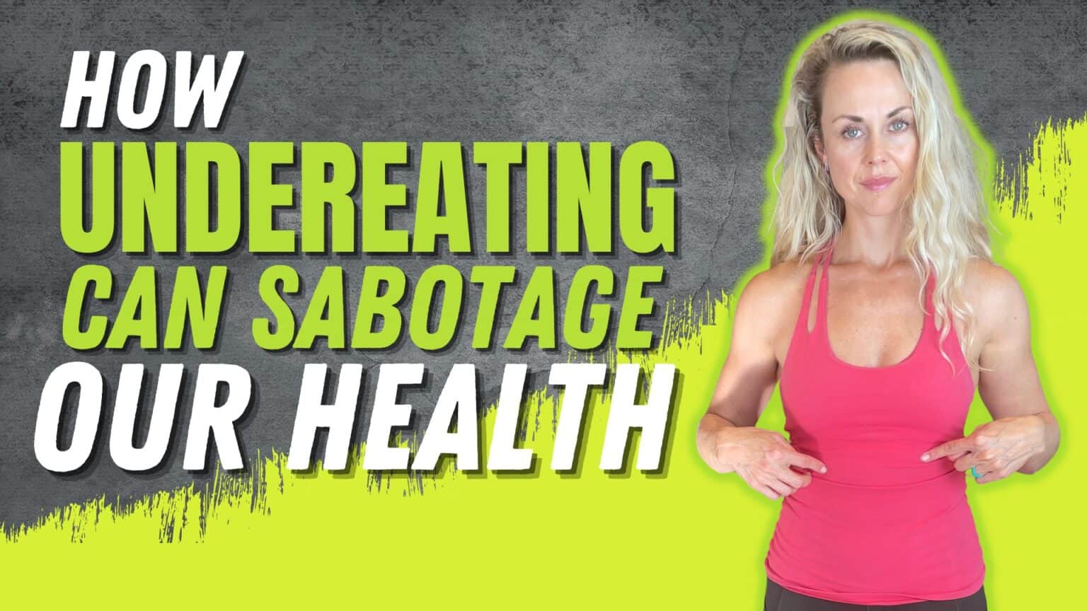 4 Ways Undereating Can Sabotage Our Health - The Movement Paradigm